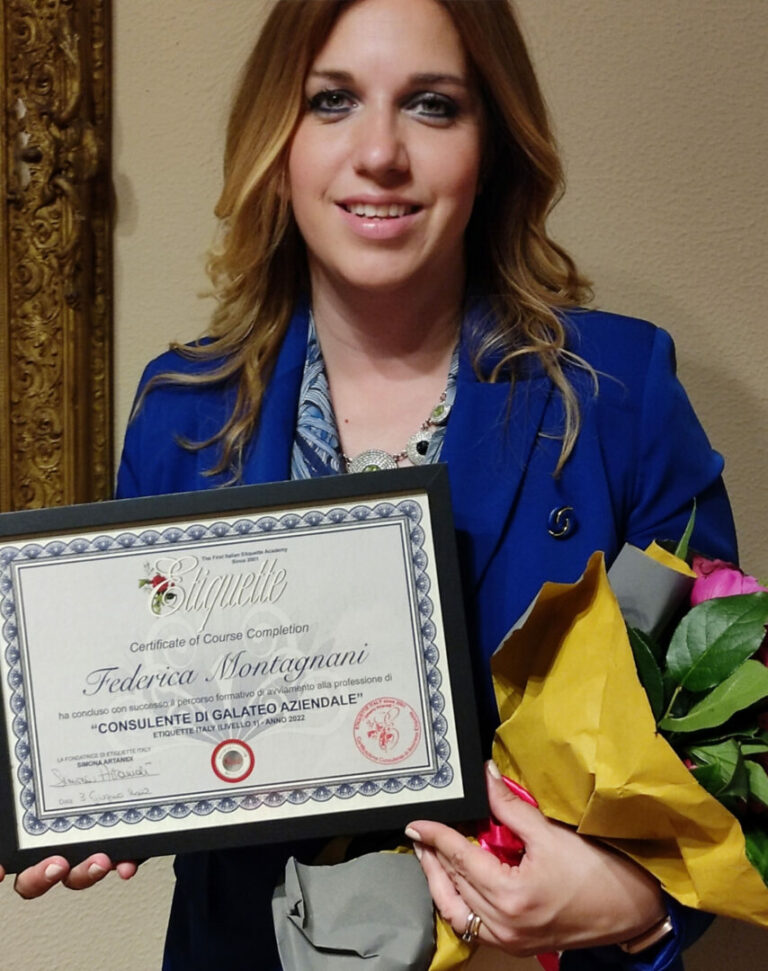 Federica Montagnani - Etiquette Academy Italy